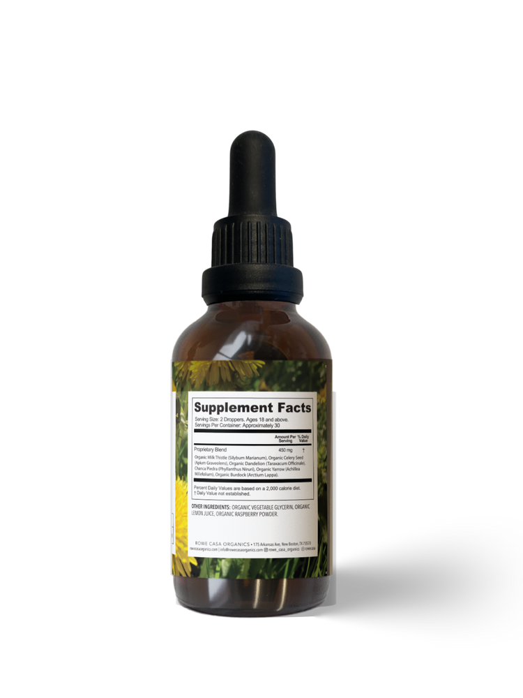 Liver Support Tincture | 2 oz – Rowe Casa Organics