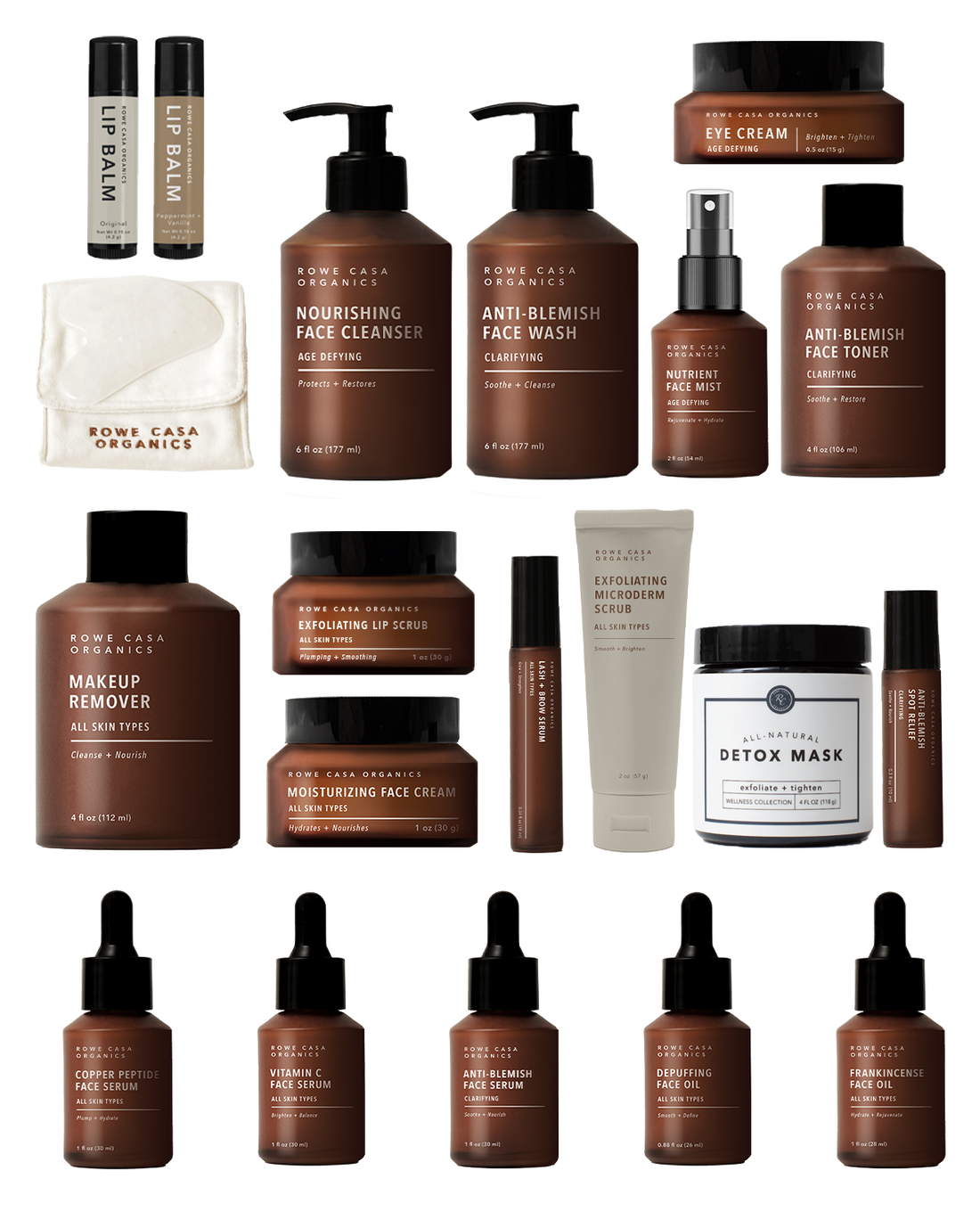 Face Care Set | Pick 4 | 10% off – Rowe Casa Organics